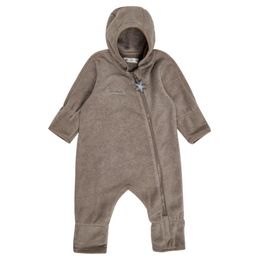 Sterntaler Overall Fleece in braun mel. | Gr.: 68