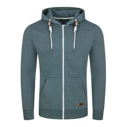 Riverso Sweatjacke RIVThilo in Petrol | Gr.: 5XL