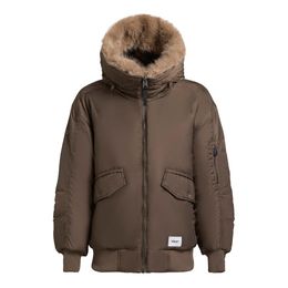 Khujo Winter Jacket 'Cela' female Brown size XL
