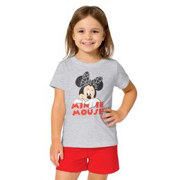 Disney Minnie Mouse Schlafanzug Kurzarm in Mehrfarbig | Gr.: 98/104