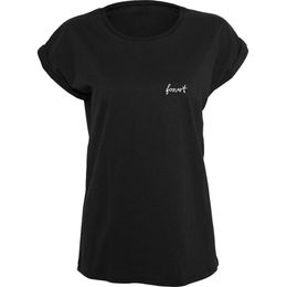 Brandit Top "Forvert Ladies Tee Santa Maria" in Schwarz | Gr.: L