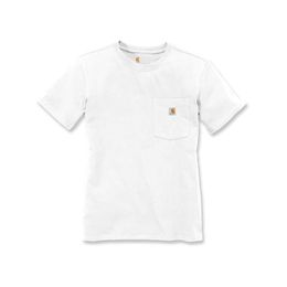 Carhartt T-Shirt "WW Pocket S/S 103067" in Wei&szlig; | Gr.: XL
