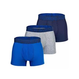Under Armour 3er-Set: Boxershorts "Perf Tech" in Blau/ Grau | Gr.: XL