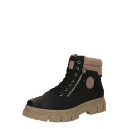 Tom Tailor Stiefelette Damen Gr&ouml;&szlig;e 42 braun / schwarz Winterschuhe