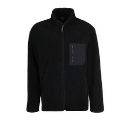 South Beach Fleecejacke Herren Gr&ouml;&szlig;e L schwarz