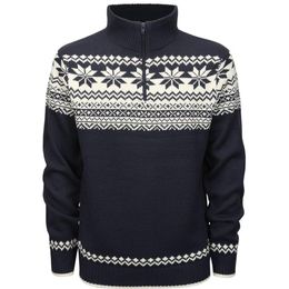 Brandit Strickjacke / Cardigan "Norwegian Troyer" in Blau | Gr.: S