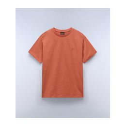 Napapijri T-Shirt "S-Nina" in Orange | Gr.: XL
