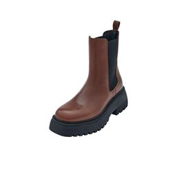 EDITED Stiefelette 'Unnea' Damen Gr&ouml;&szlig;e 36 braun Winterschuhe