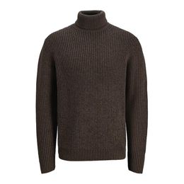 Jack & Jones Jack & Jones Sweater 'JORBLEECKER' male Brown size XL