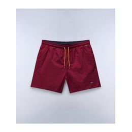 Napapijri Badeshort "V-Haldane" in Rot | Gr.: S