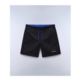 Napapijri Badeshort "V-Iaato" in Schwarz | Gr.: 3XL