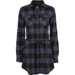 Brandit Minikleid "Women Lucy Longshirt Long Sleeve" in Schwarz | Gr.: XS