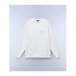 Napapijri Pullover "B-Fete C" in Weiß | Gr.: XS