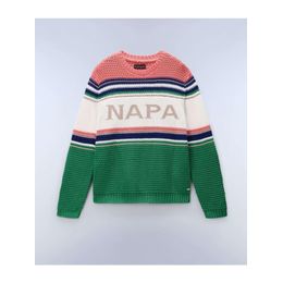 Napapijri Pullover "D-Aulla C" in Multicolor | Gr.: XS