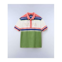 Napapijri Polo "E-Aulla Ss" in Multicolor | Gr.: XL