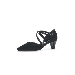 Gabor Fashion Spangenpumps in schwarz | Gr.: 37