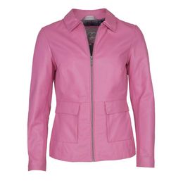 JCC Lederjacke 3102222 in bright mauve | Gr.: 42