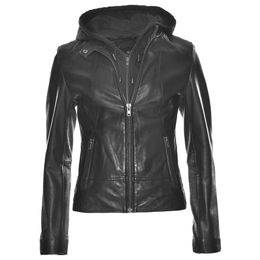 JCC Lederjacke 31020359 in schwarz | Gr.: XS