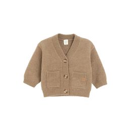 Cool Club Strickjacke Jungen Gr&ouml;&szlig;e 68 hellbraun