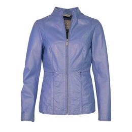 JCC Lederjacke 3102225 in deep turquoise | Gr.: 34