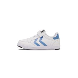 Hummel Klettverschluss Sneaker Stadil Light Kinder in WHITE/NAVY | Gr.: 35
