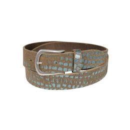 JCC Lederg&uuml;rtel 31022136 in green metallic | Gr.: 80