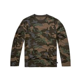 Brandit Longsleeve "Premium Longsleeve Shirt" in Camouflage | Gr.: M