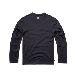 Brandit Longsleeve "Premium Longsleeve Shirt" in Blau | Gr.: L