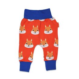 Toby tiger Hose mit Eichhörnchen Print in orange | Gr.: 98