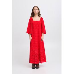 Ichi Kleid IHPALOLLA Tight fit in Mars Red | Gr.: XS