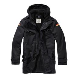 Brandit Parka "Bw Parka Flag" in Schwarz | Gr.: XL