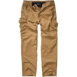 Brandit Cargohose "Tactical Pants Ripstop" in Braun | Gr.: XXL