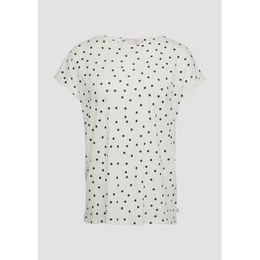 QS T-Shirt in 02A5_creme | Gr.: XS