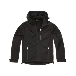 Brandit Softshelljacke "Softshelljacket Hurricane" in Schwarz | Gr.: XL