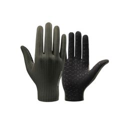 Rockbros Atmungsaktive Vollfinger-Fahrradhandschuhe (S) | Gr.: L