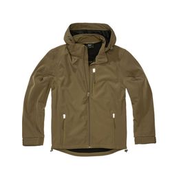 Brandit Softshelljacke "Softshelljacket Hurricane" in Gr&uuml;n | Gr.: XL