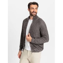 WITT WEIDEN Strickjacke in anthrazit-meliert | Gr.: 48