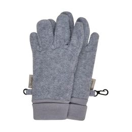 Sterntaler Fingerhandschuh in silber mel. | Gr.: 8