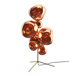 Tom Dixon Melt Floor Chandelier LED Copper