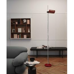 Oluce Colombo 626 LED Stehleuchte Scarlet Rot
