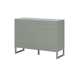 H&ouml;ffner Sideboard Foresto &brvbar; gr&uuml;n &brvbar; Ma&szlig;e (cm): B: 109,9 H: 82,4 T: 41.6 &raquo; H&ouml;ffner