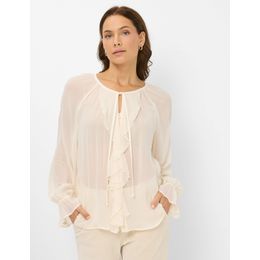 Brax Damen Tunika Style VIVA canvas, cremewei&szlig;, Gr. 36