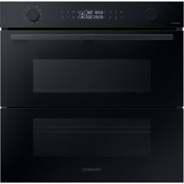 Samsung Einbaubackofen "NV7B45502AK/U1", Energieeffizienz: A+ (A+++-D), schwarz, B:59,5cm, Backöfen, Dual Cook Flex
