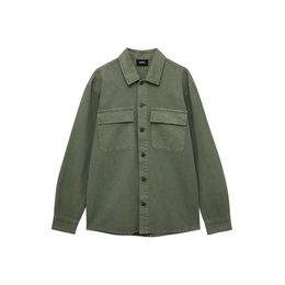 Pull&Bear Pull&bear Button Up Shirt male Green size S