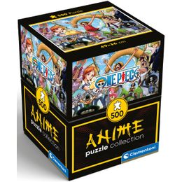 Puzzle Clementoni "Premium Animé-Collection, One Piece", bunt, Puzzles, KinderB:49cm H:36cm, Made in Europe, B:49cm H:36cm