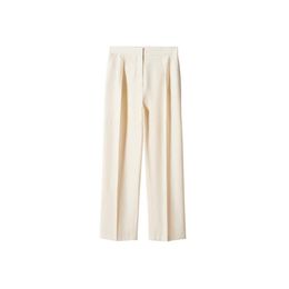 Mango Pleated Pants 'Ela' female Beige size 38