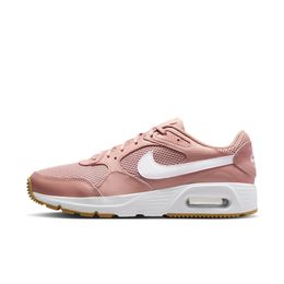 Nike Sportswear Damen Sneaker "WMNS NIKE AIR MAX SC", Gr. 42,5particle pink, wei&szlig;, gum light braun, Leder, Textil, Schuhe
