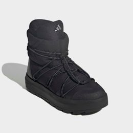 Sneaker "ADIDAS X MOON BOOT ACE MID", adidas Sportswear, Gr. 43core schwarz, core schwarz, matte silber, Synthetik, Textil, Schuhe