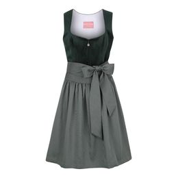 Krüger Dirndl Krüger Madl Dirndl Damen Größe 34 grau / dunkelgrün