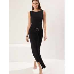 Trendyol Kleid Damen Größe 42 schwarz Winterkleid